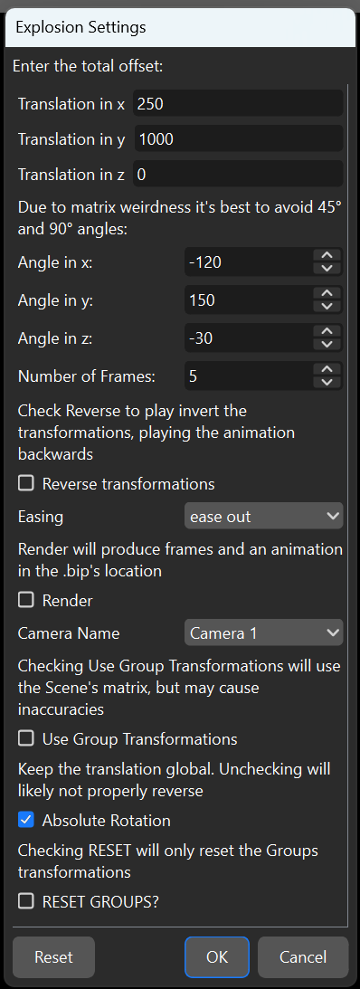 Animate An Assembly Explosion