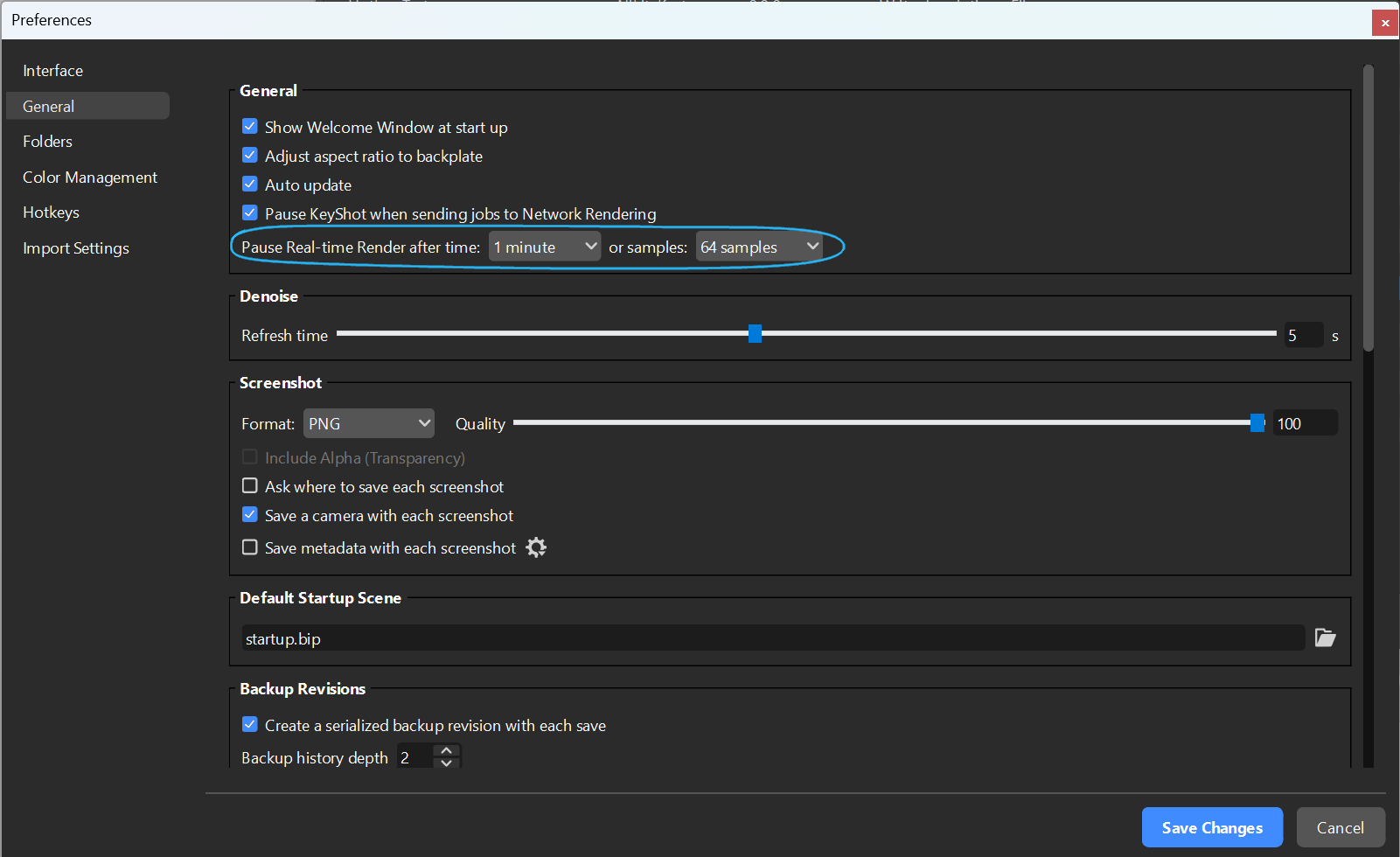 KeyShot is using 100% of the CPU