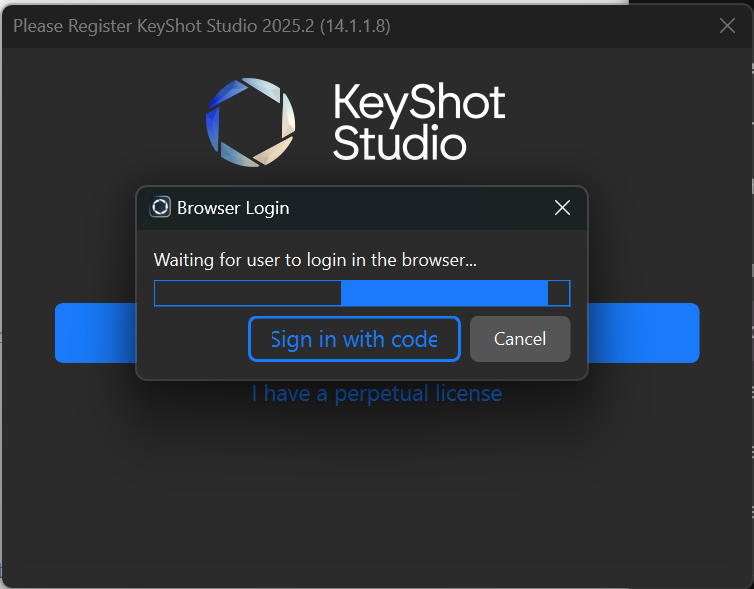 How to activate a Subscription License in KeyShot Studio 2025.2+
