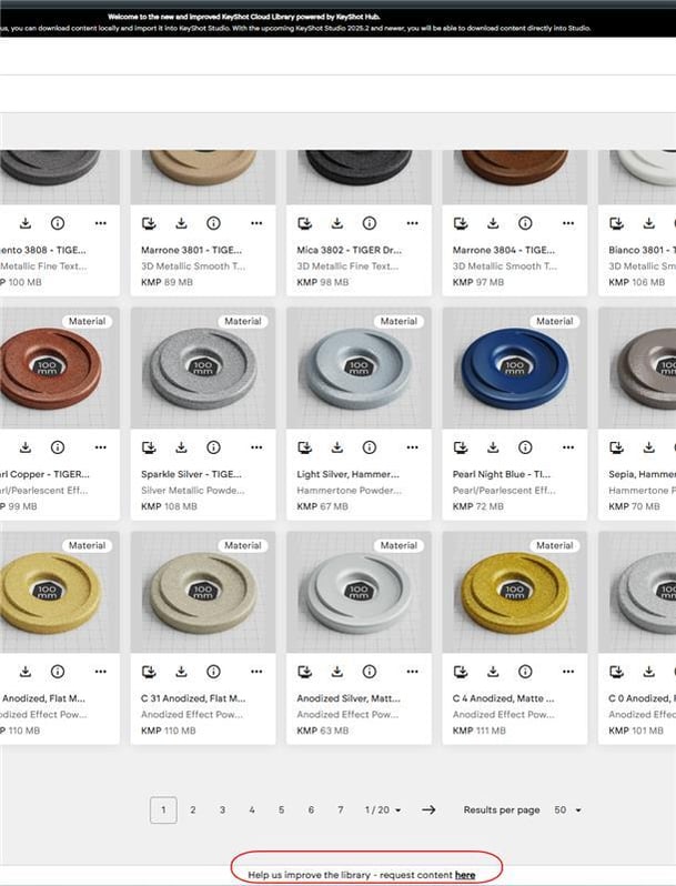 Missing Assets in the New KeyShot Cloud Library
